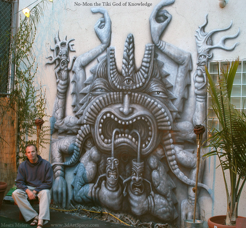 Tiki Mural - MyConfinedSpace