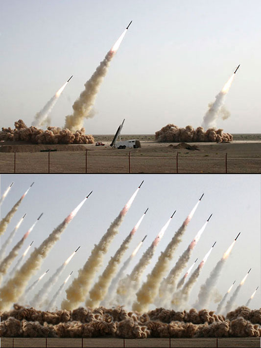 Iranian Missile Photo Faked! - MyConfinedSpace
