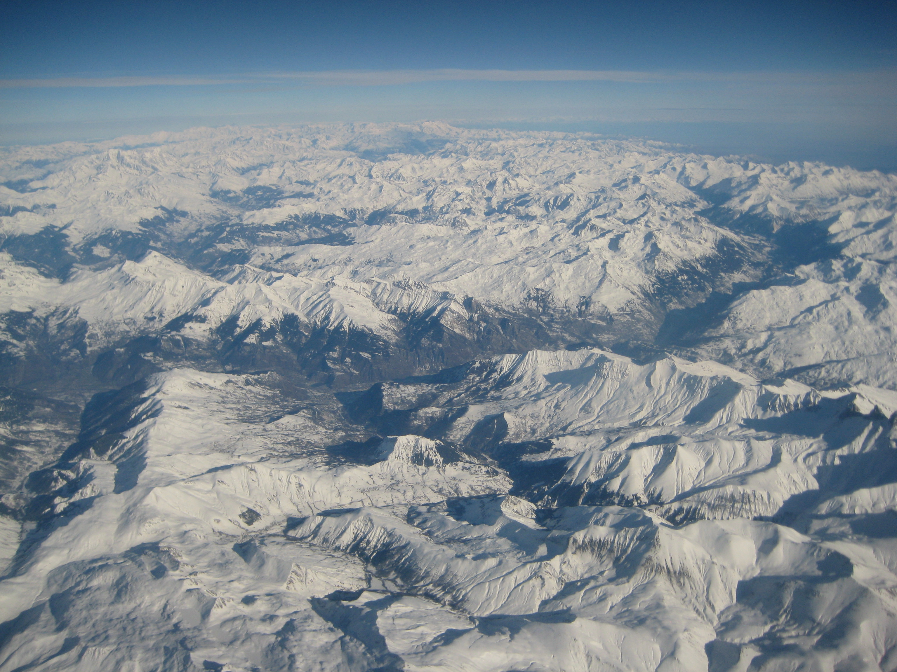 mountains from above - MyConfinedSpace