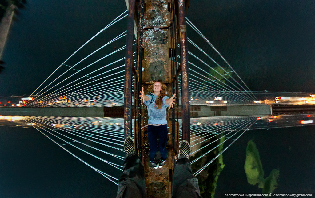 Crazy bridge shot - MyConfinedSpace