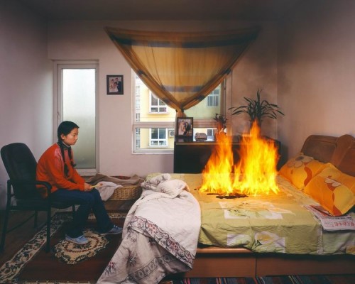 Burning Bed - MyConfinedSpace