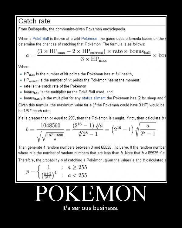 The Science of Pokemon - MyConfinedSpace