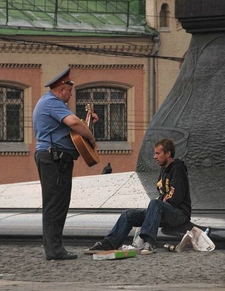 Russian Cop - MyConfinedSpace