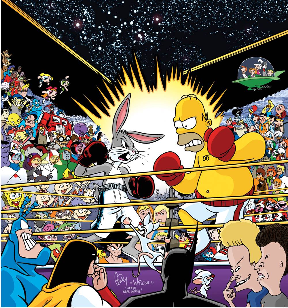 Ultimate Cartoon Boxing Match - MyConfinedSpace