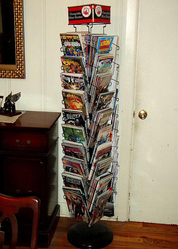 Comics spinner rack. - MyConfinedSpace