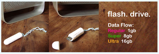 Tampon USB Flash Drive - MyConfinedSpace