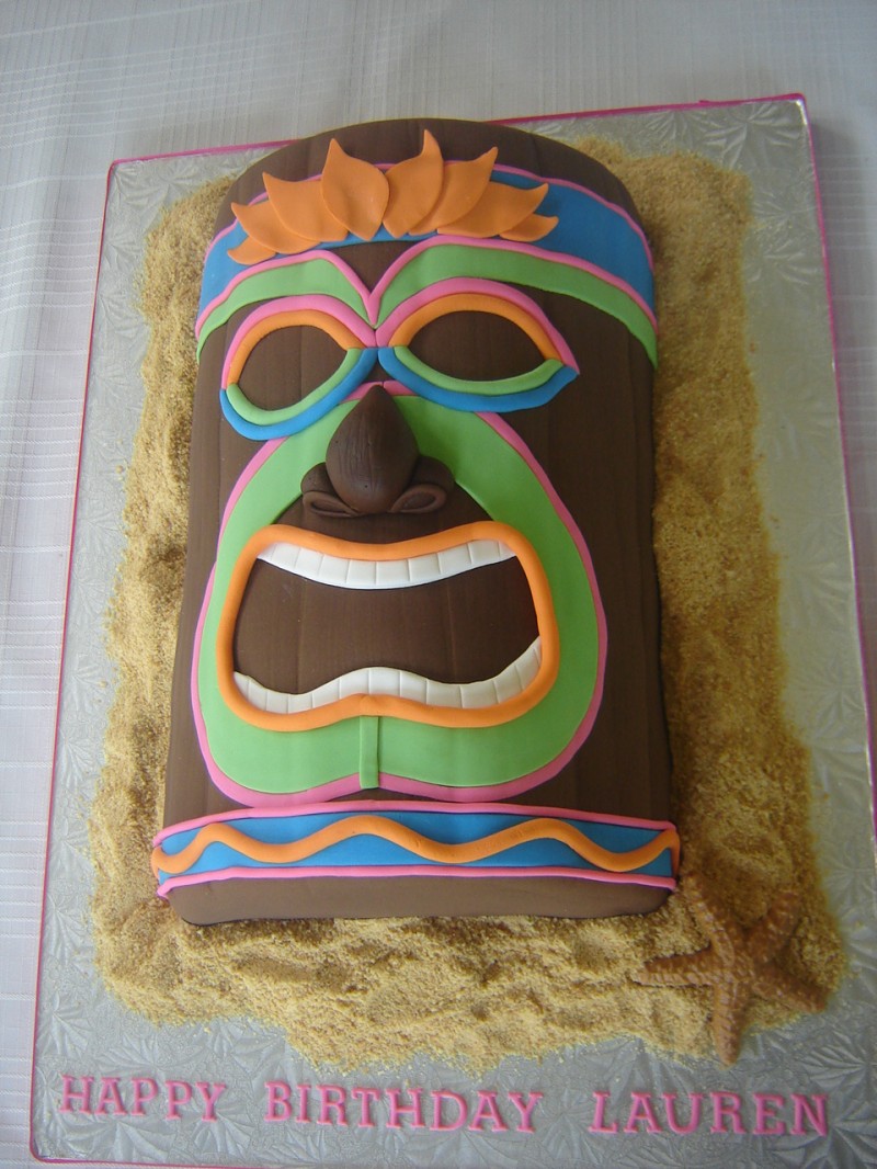 Tiki Cake - MyConfinedSpace