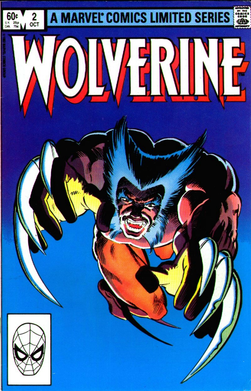 Wolverine, drawn by Frank Miller - MyConfinedSpace