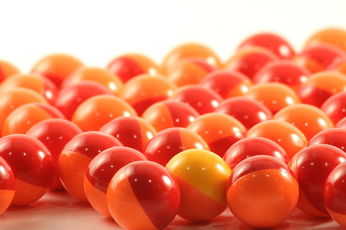 Red Paint Balls - MyConfinedSpace