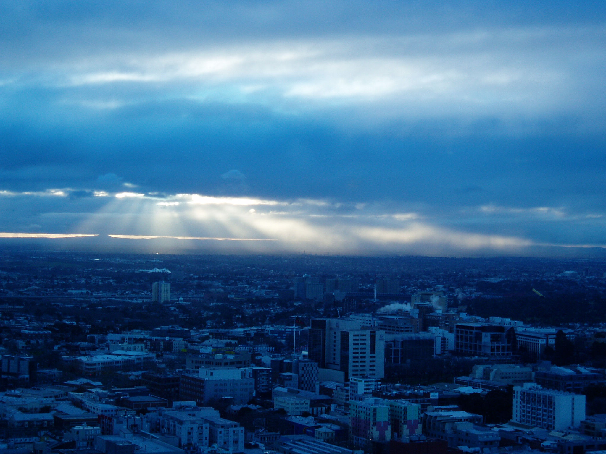 Crepuscular rays - MyConfinedSpace