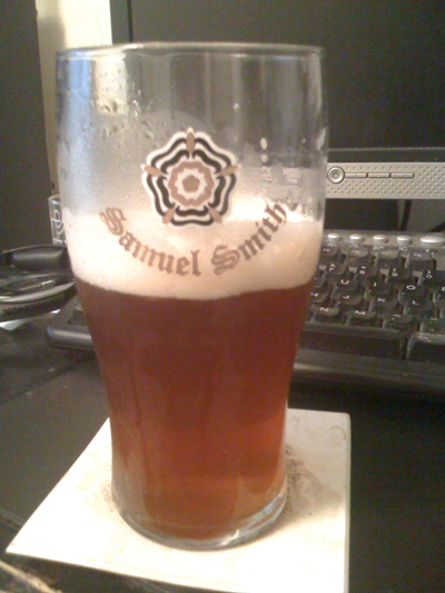 Samuel Smith beer glass - MyConfinedSpace