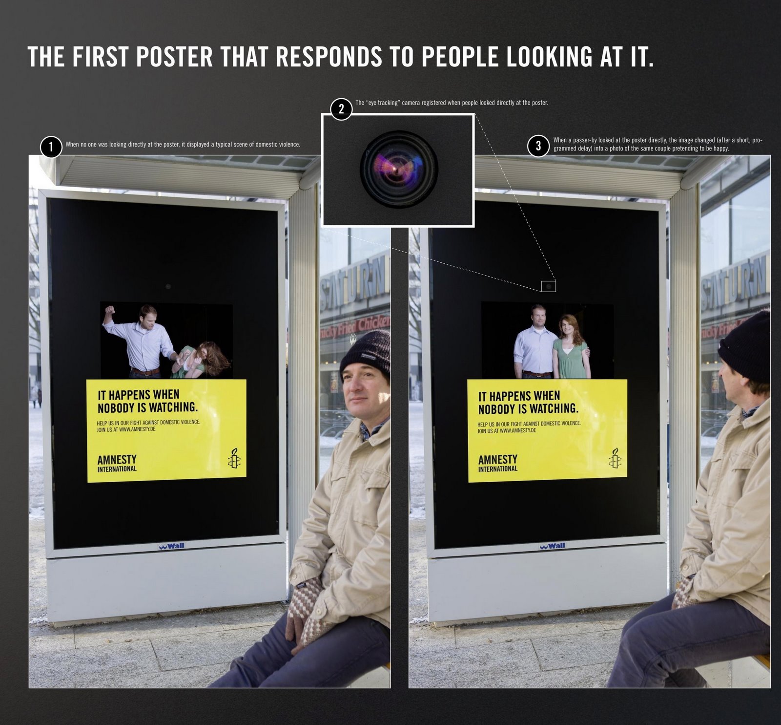 The First Poster That Responds To People Looking At It - MyConfinedSpace