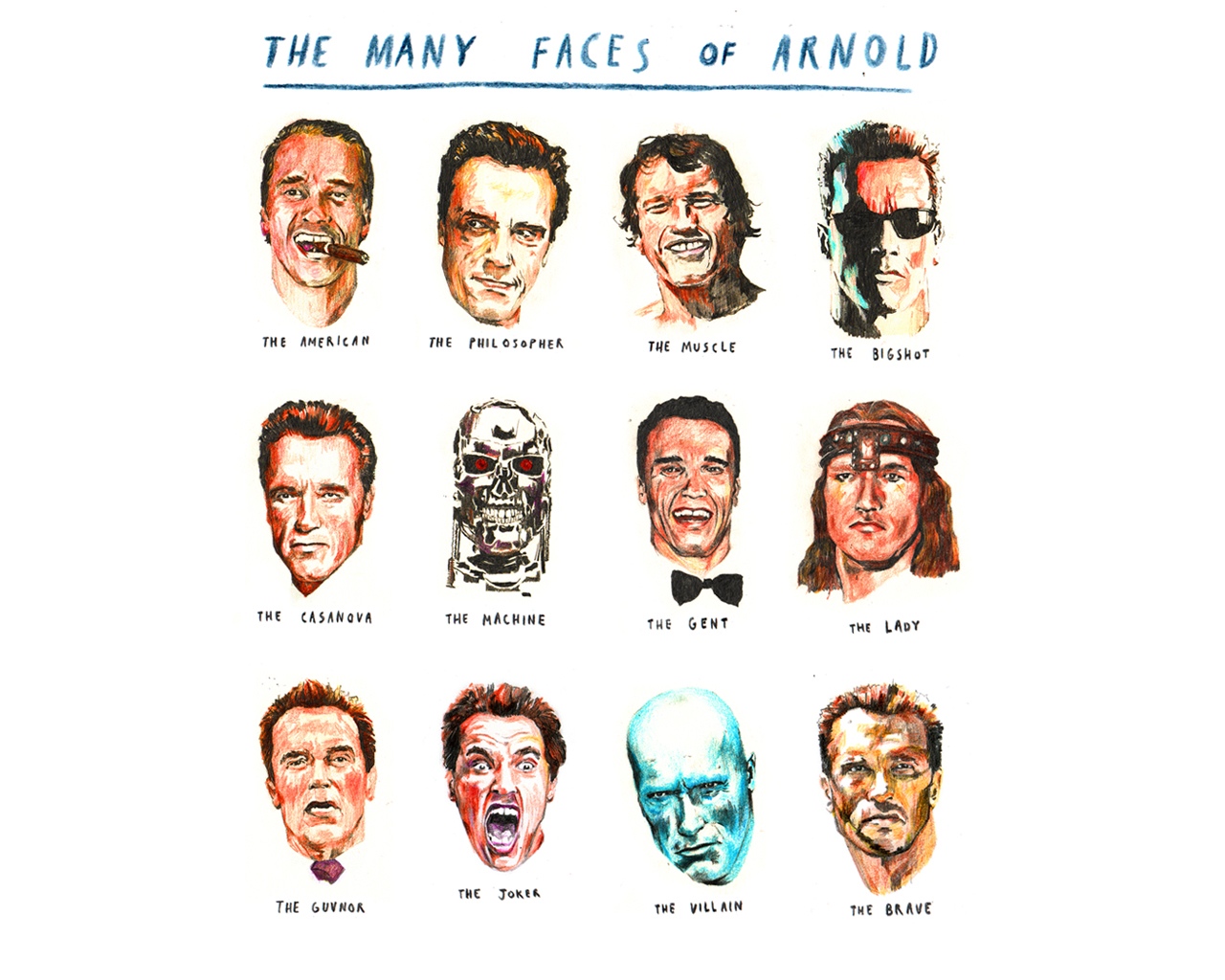 The Many Faces Of Arnold - MyConfinedSpace