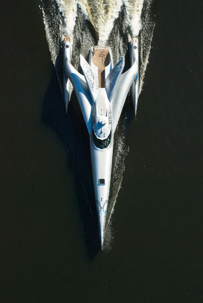Earthrace boat - MyConfinedSpace